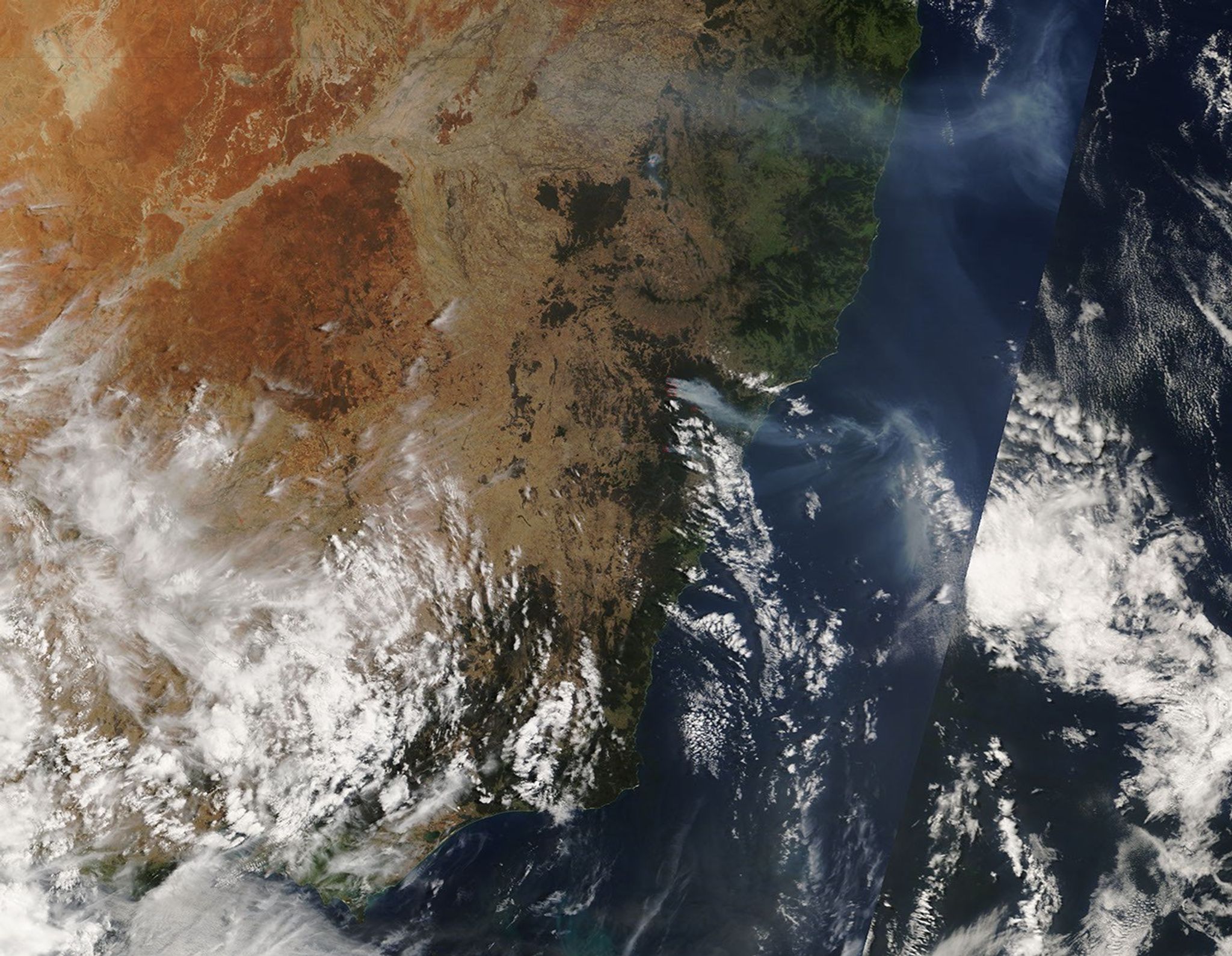 Fires in New South Wales, Australia - NASA Science