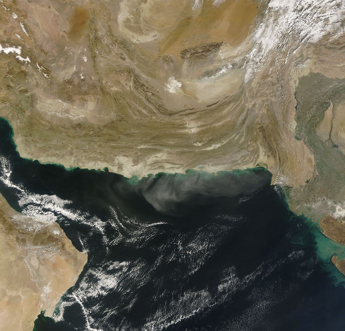 Dust off Pakistan - NASA Science