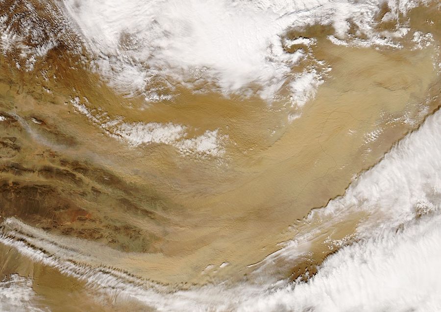 Gobi Desert Dust Storm - NASA Science