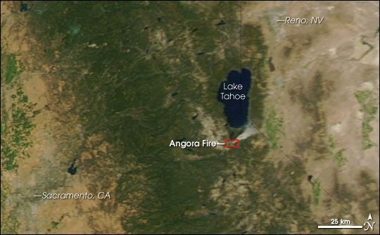Angora Fire - NASA Science