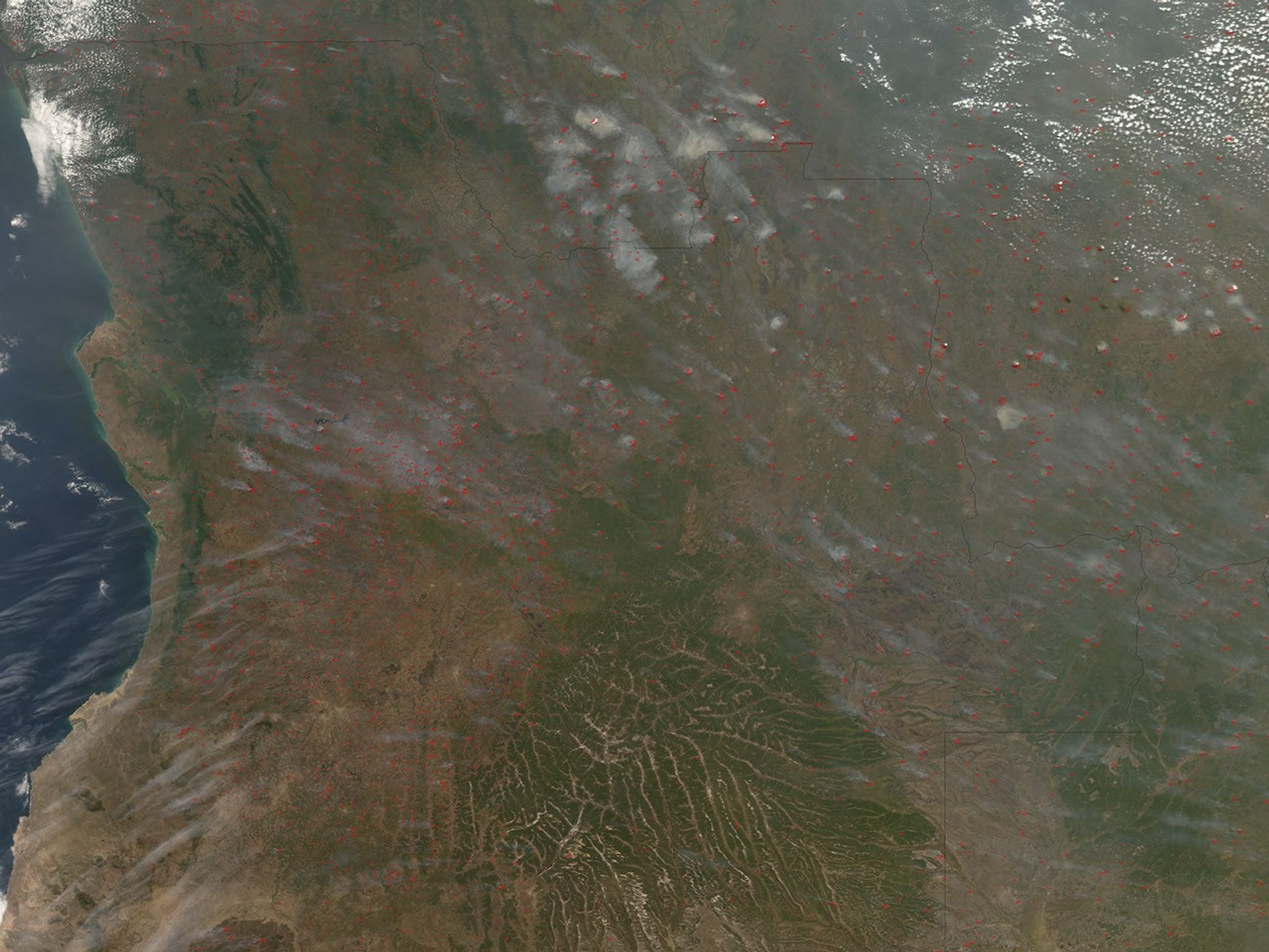 Fires in Angola - NASA Science