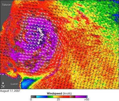 Super Typhoon Sepat - NASA Science