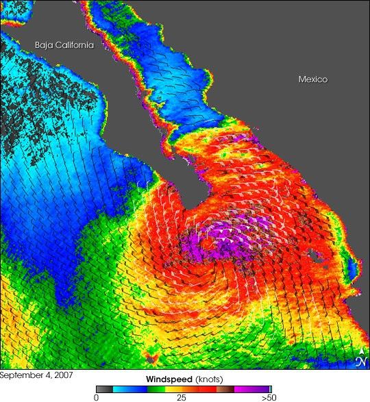 hurricane vector field