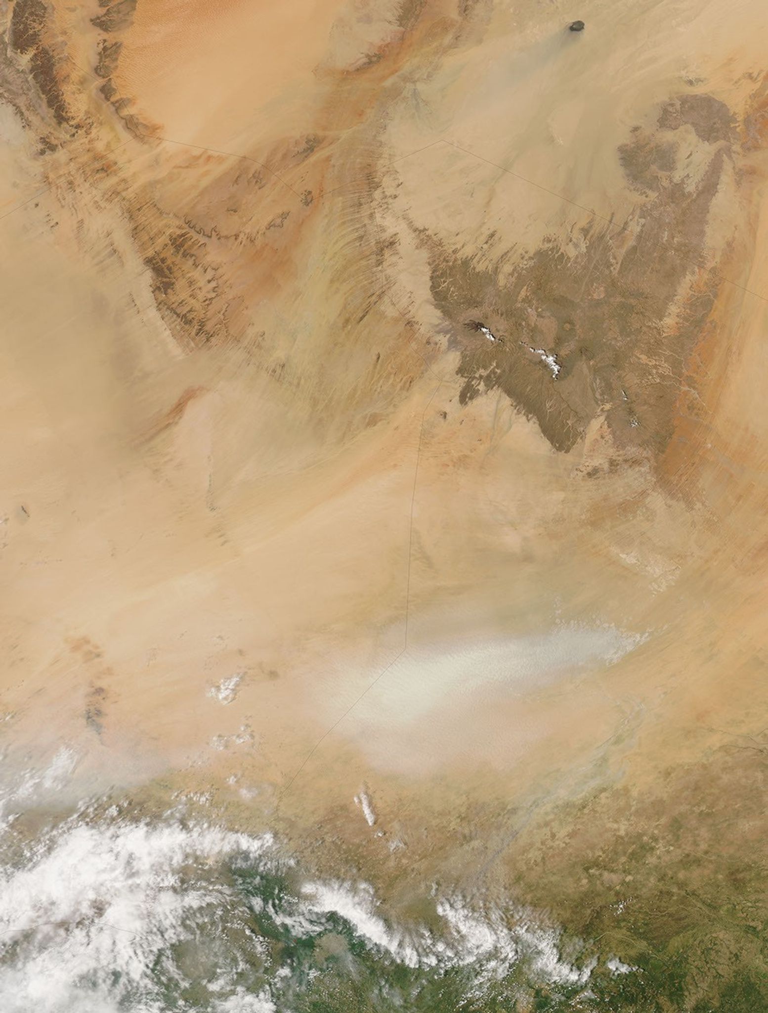 Bodele Depression Dust Storm - NASA Science