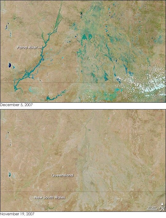 Late Spring Floods in Australia - NASA Science