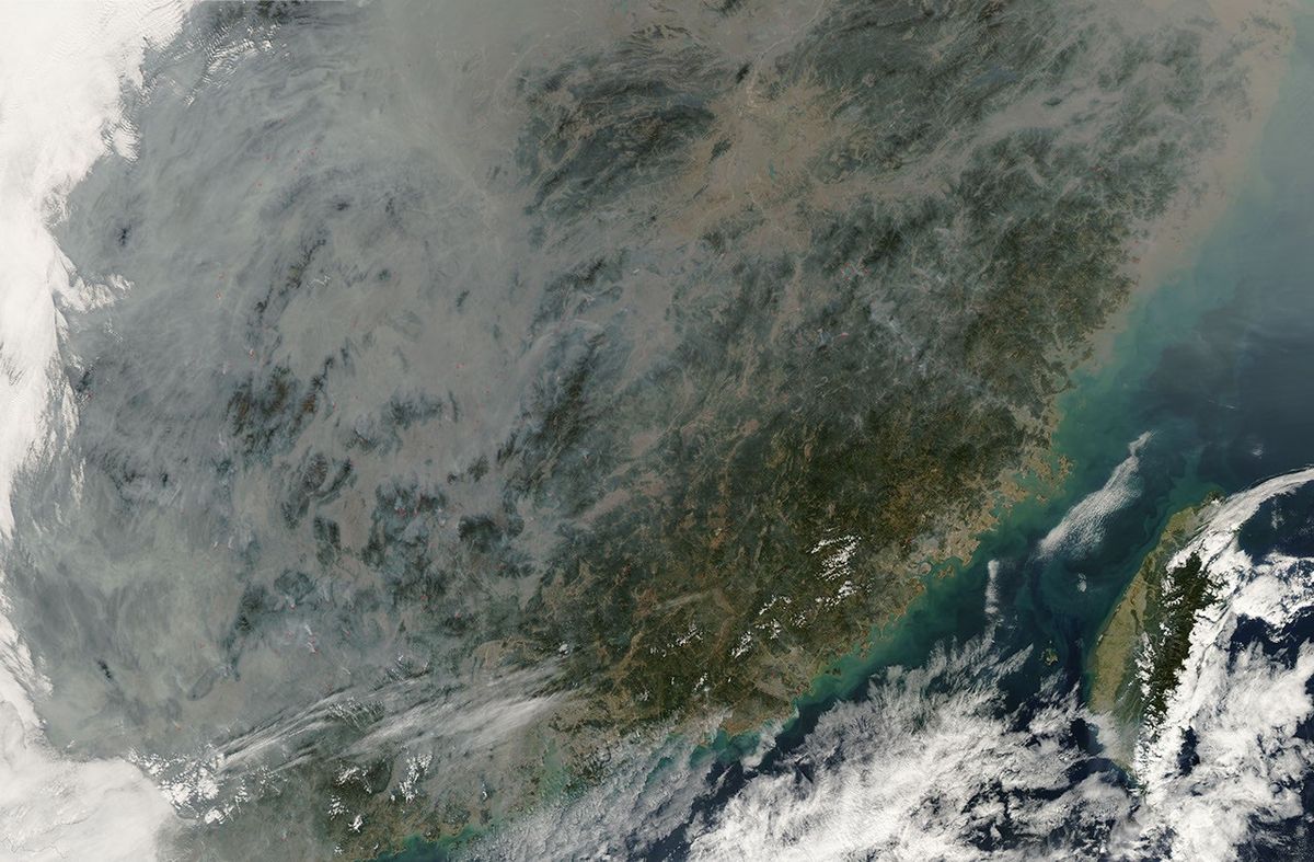 Fires in Southern China - NASA Science