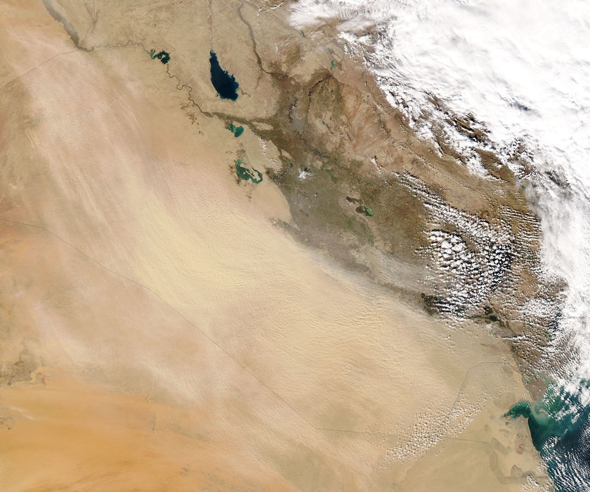 Dust Storm over Iraq - NASA Science