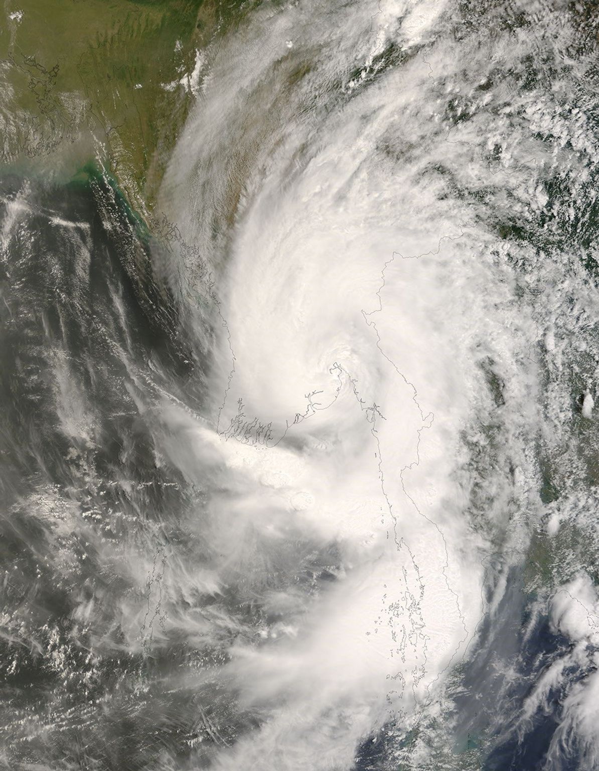 Cyclone Nargis - NASA Science