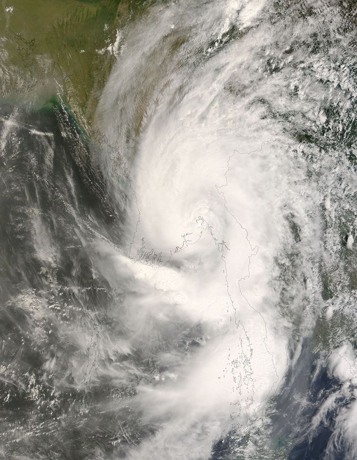 Cyclone Nargis - NASA Science