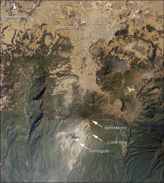 Santa Maria Volcano, Guatemala - NASA Science