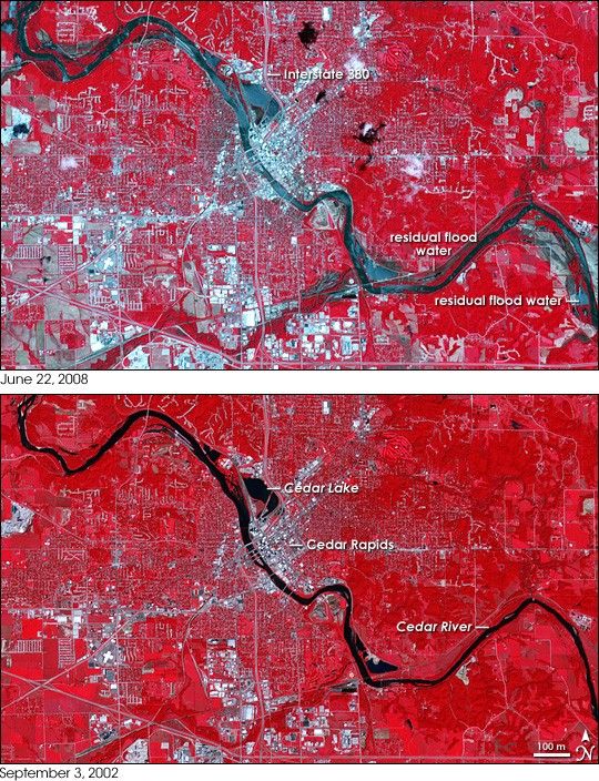 Floods in the U.S. Midwest - NASA Science