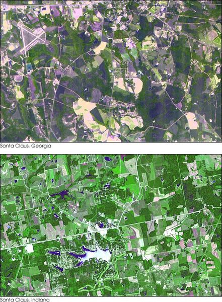 Santa Claus, GA, and Santa Claus, IN - NASA Science