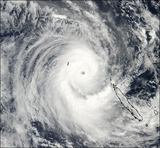 Tropical Cyclone Erica Off New Caledonia - NASA Science