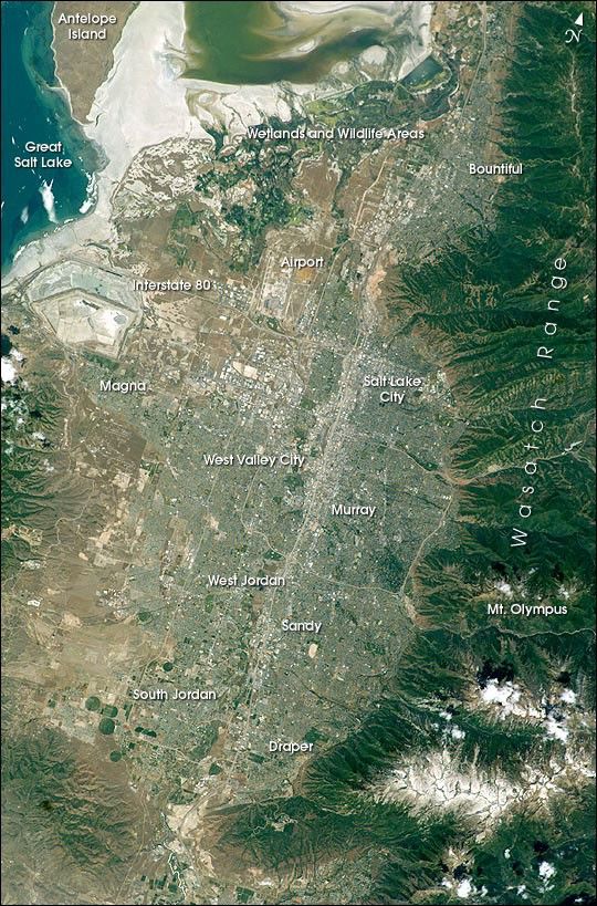 Salt Lake City, Utah - NASA Science