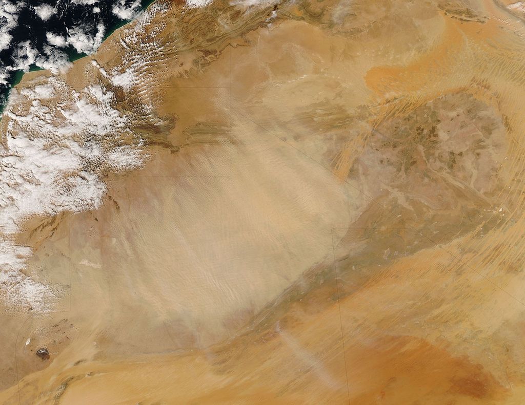 Saharan Dust Storm - NASA Science
