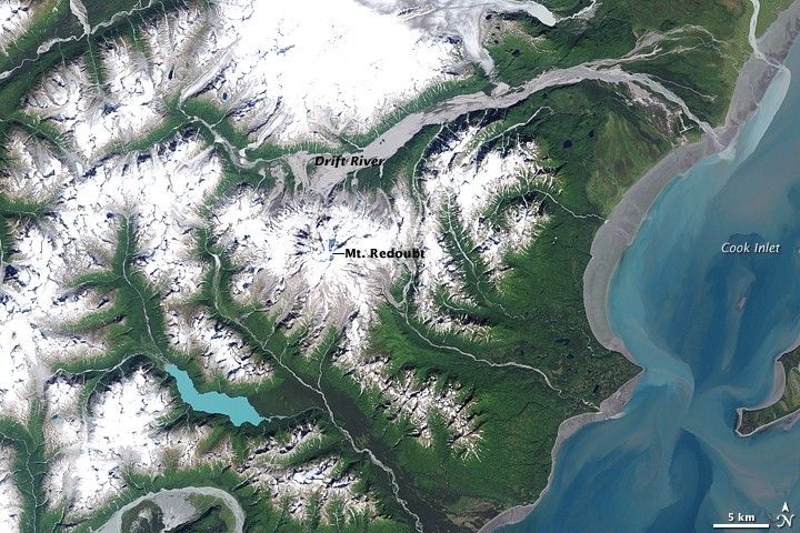mount redoubt elevation