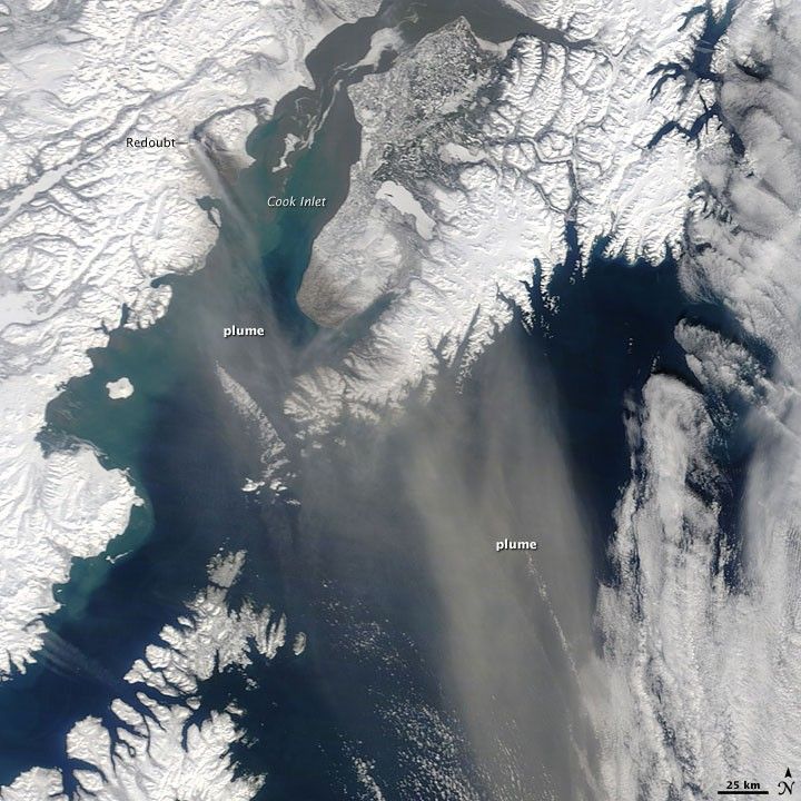 Redoubt Volcano Stirs - NASA Science