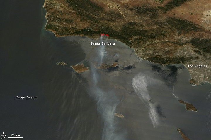 Jesusita Fire, California - NASA Science
