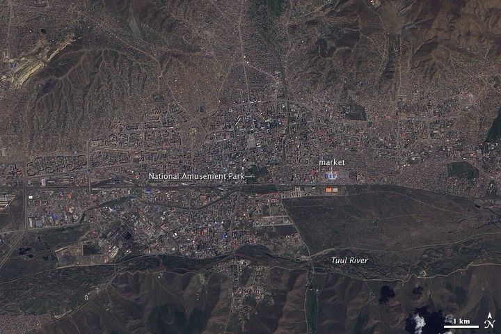 google earth mongolia