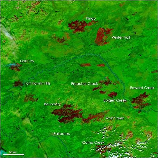Alaska Burn Scars - NASA Science