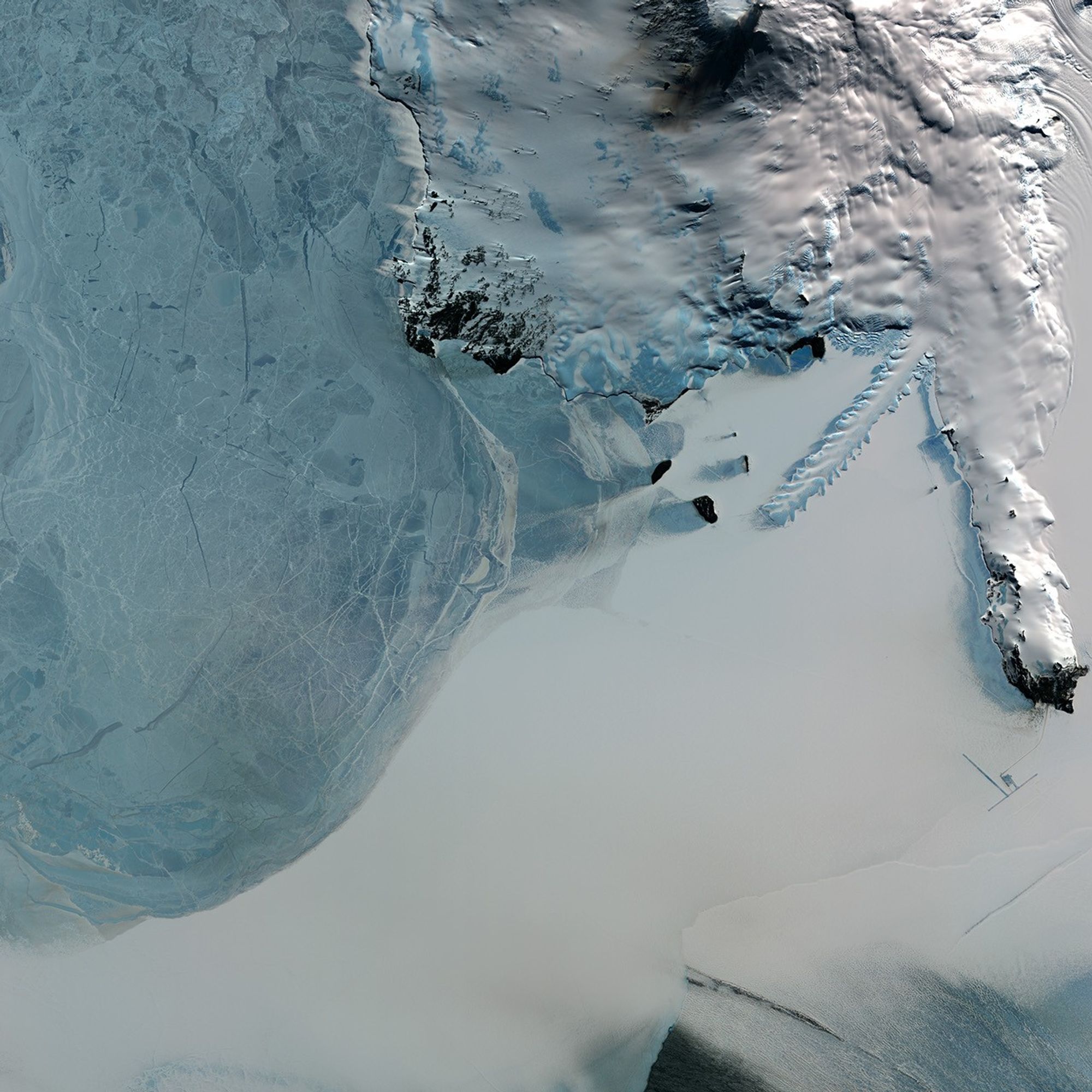 Erebus Ice Tongue - NASA Science
