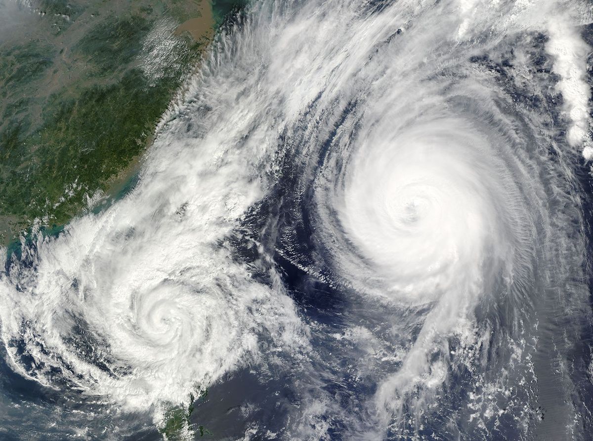 Typhoon Melor and Tropical Storm Parma - NASA Science