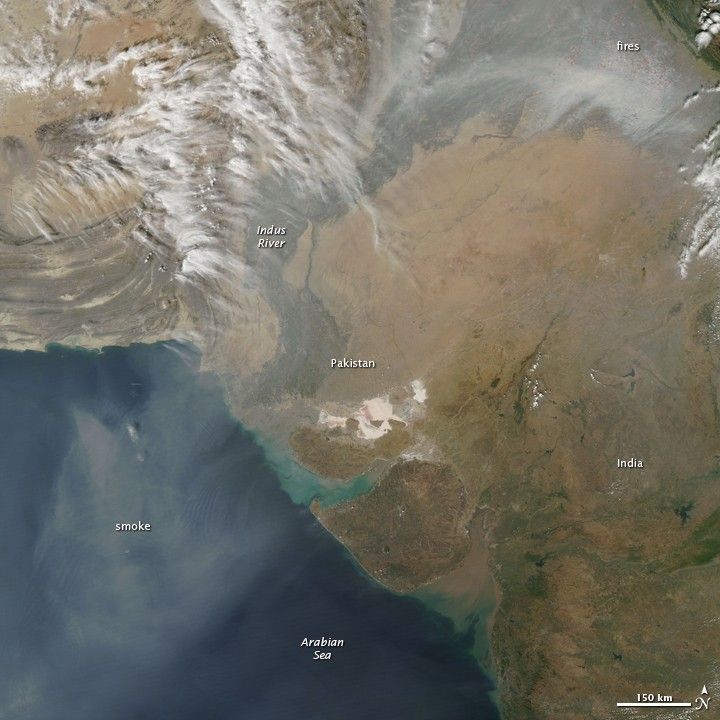 Haze over India - NASA Science