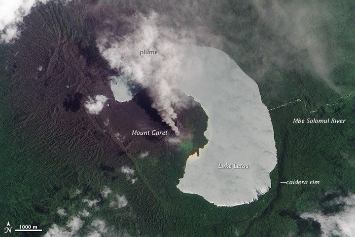 Eruption of Gaua Volcano - NASA Science