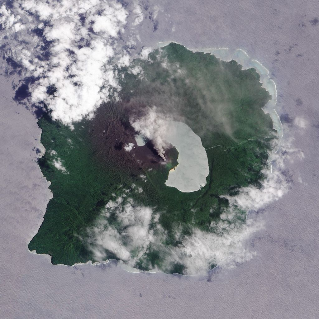 Eruption of Gaua Volcano - NASA Science