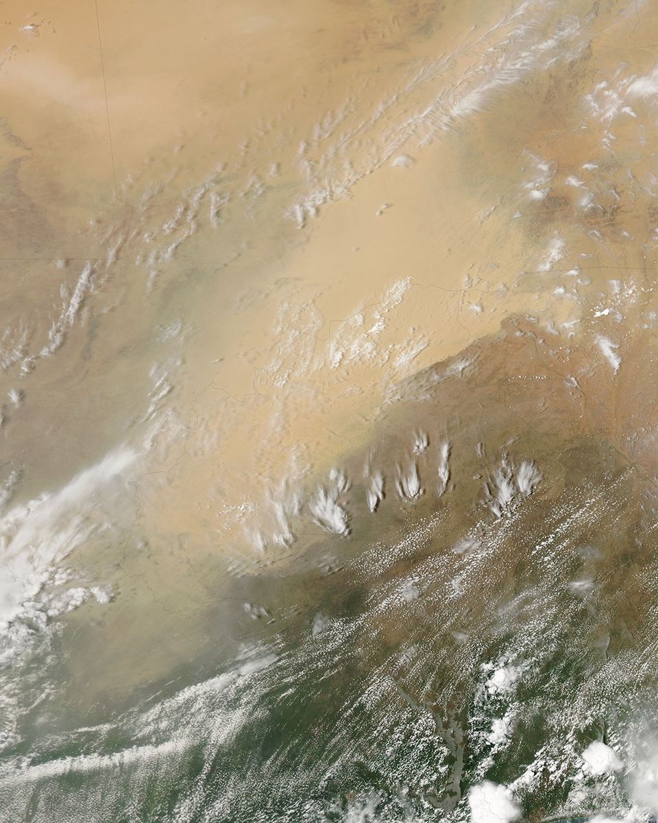Sahara Dust Storm - NASA Science