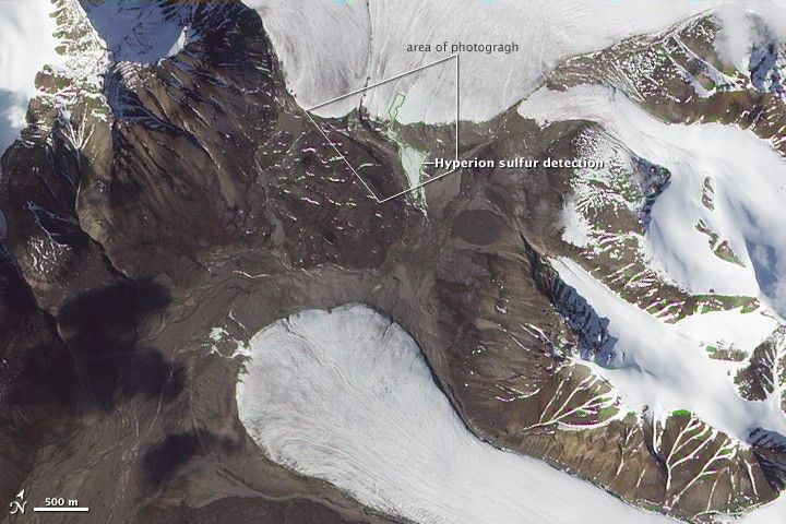 Signs of Life: Sulfur Deposits at Borup Fiord Pass, Canadian Arctic ...