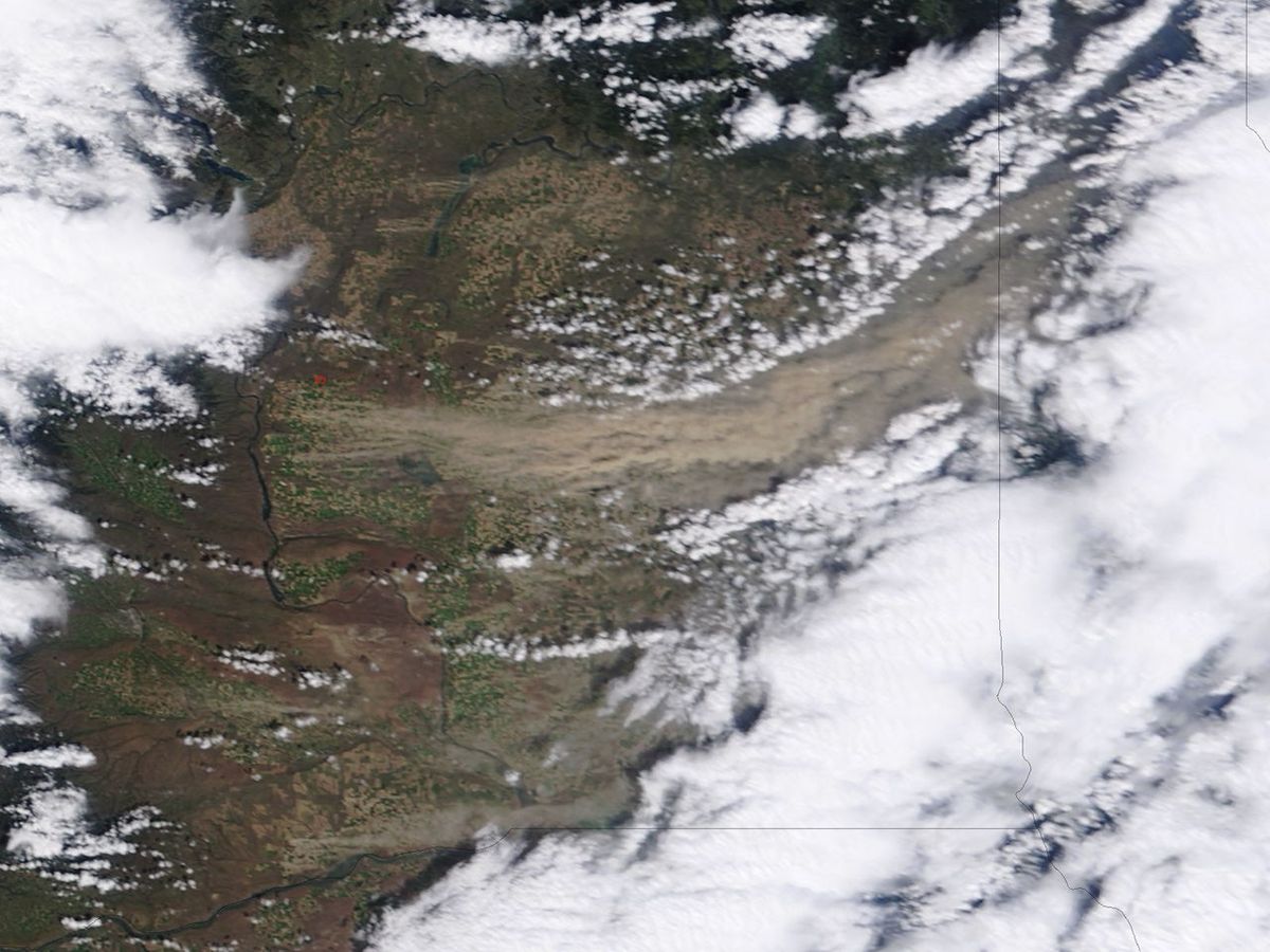 Spring Dust Storm in Washington - NASA Science