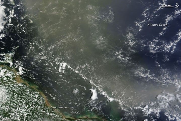 Saharan Dust Crosses the Atlantic - NASA Science