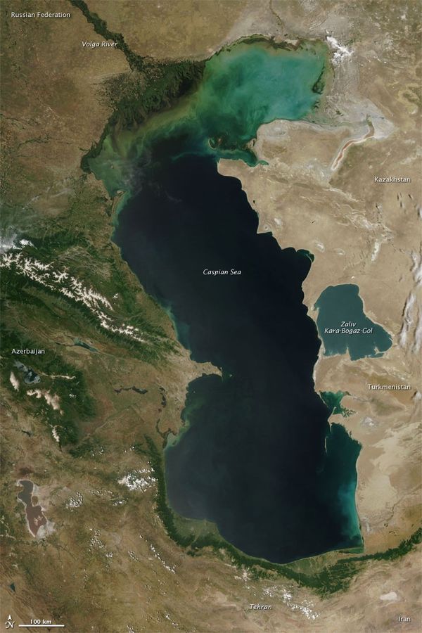Caspian Sea - NASA Science
