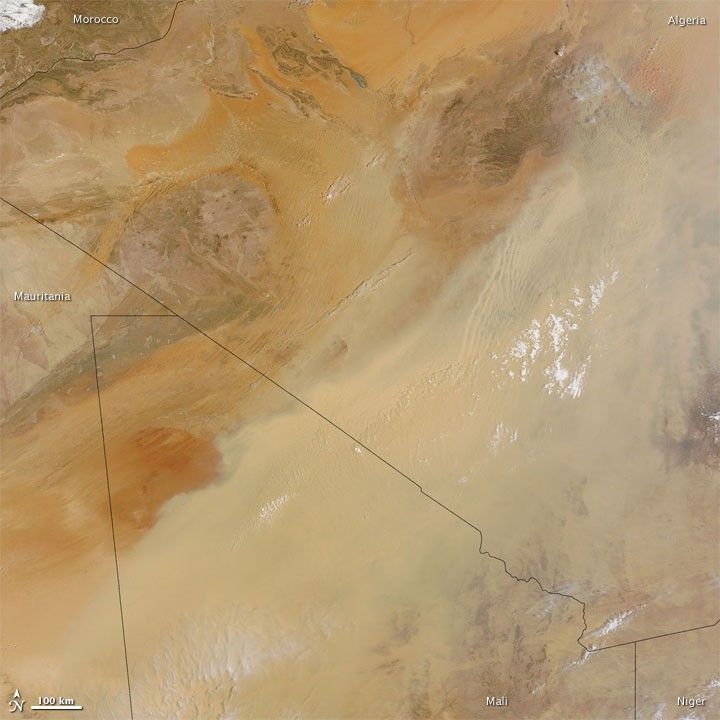 Saharan Dust Storm - NASA Science