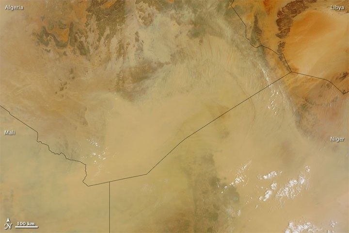 Saharan Dust Storm - NASA Science