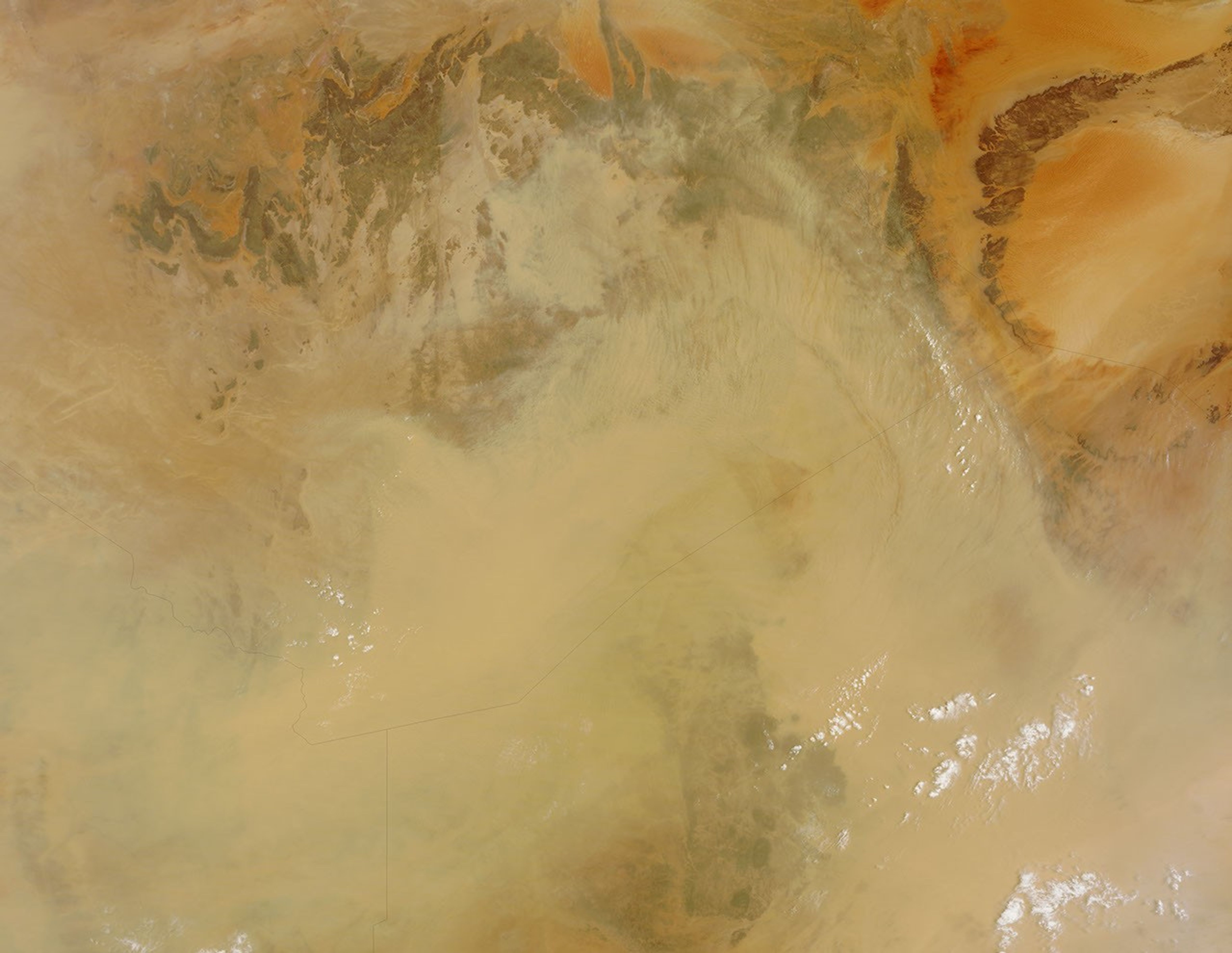 Saharan Dust Storm - NASA Science