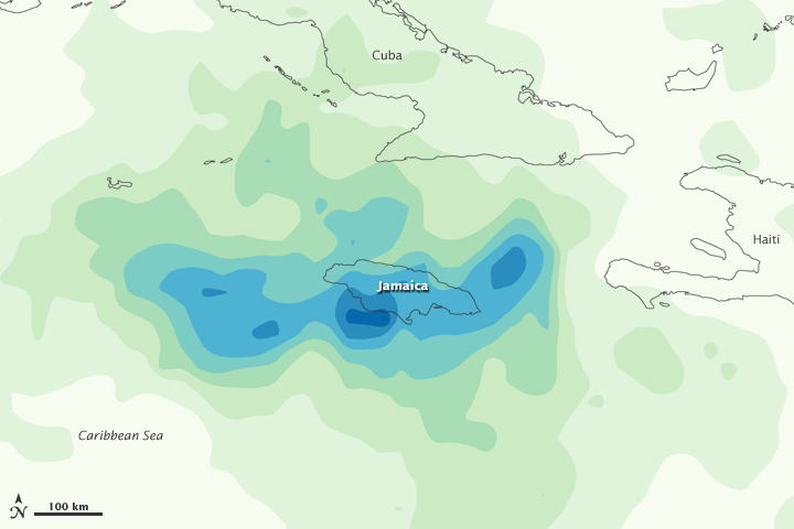 Heavy Rains in Jamaica - NASA Science