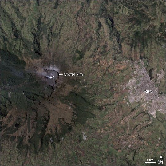 Galeras Volcano, Colombia - NASA Science