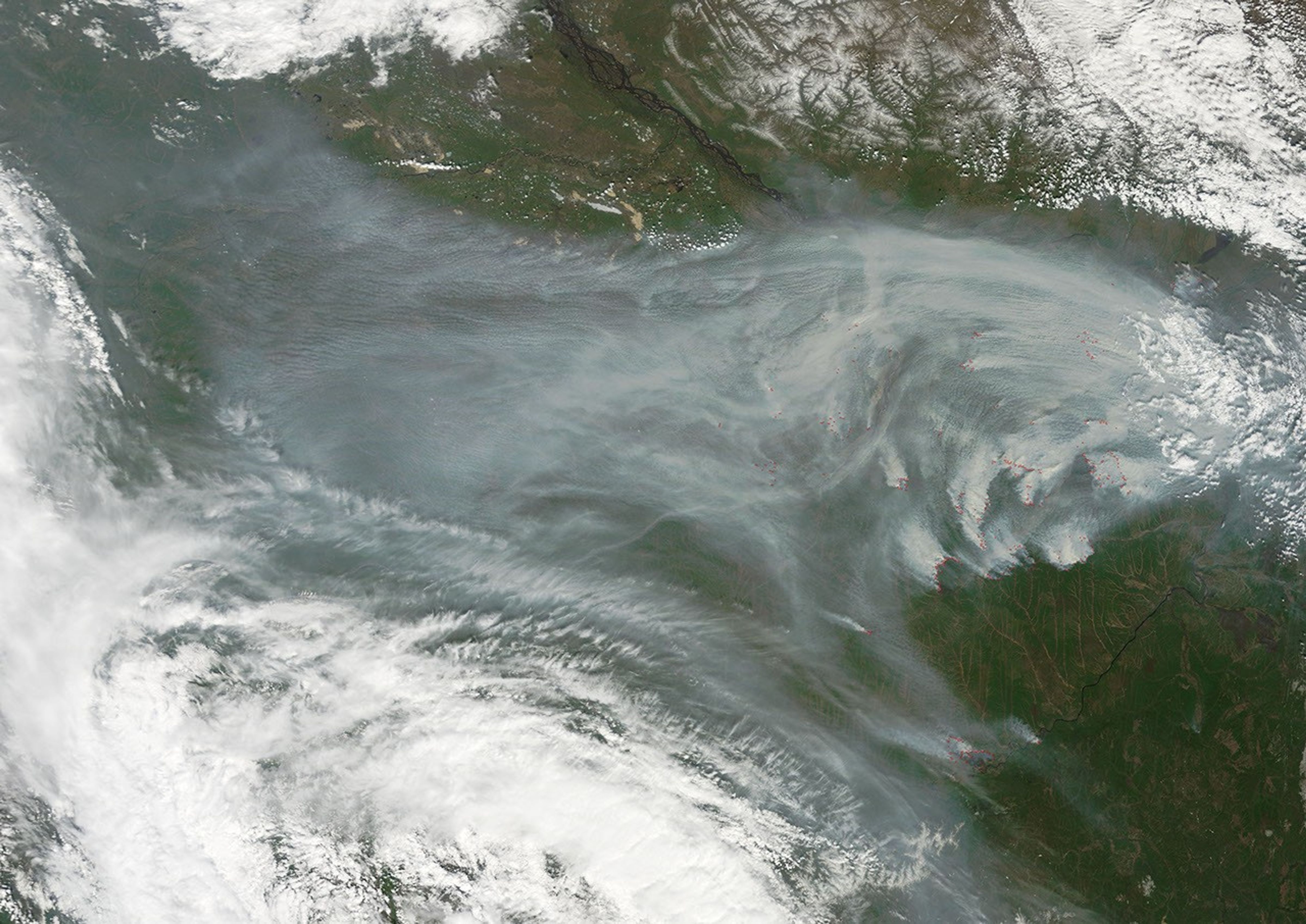 Fires in Eastern Russia - NASA Science