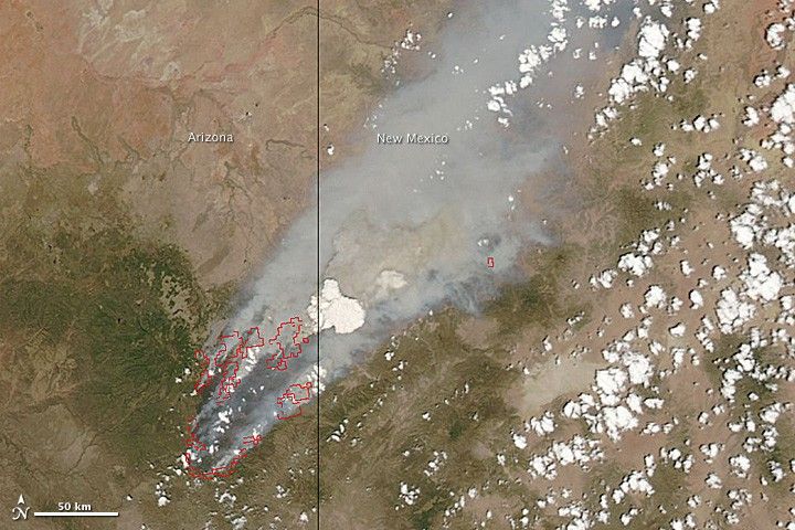 Wallow Fire, Arizona - NASA Science