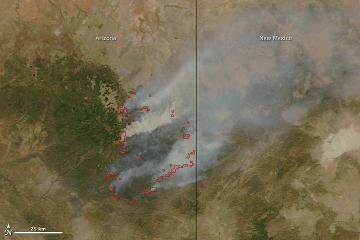 Wallow Fire, Arizona - NASA Science