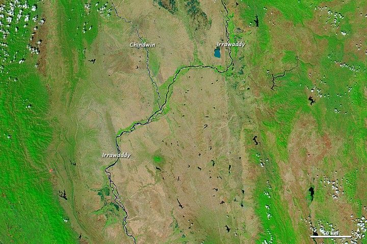 irrawaddy river origin
