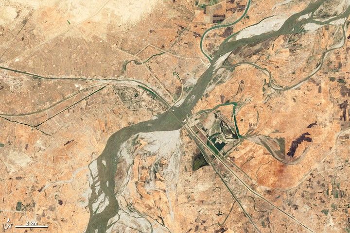 indus river avulsion