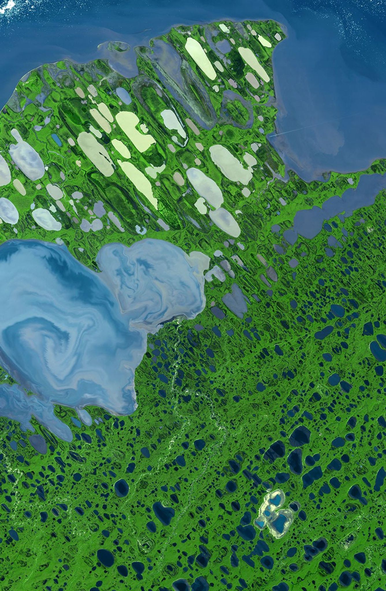 Teshekpuk Lake, Alaska’s North Slope - NASA Science