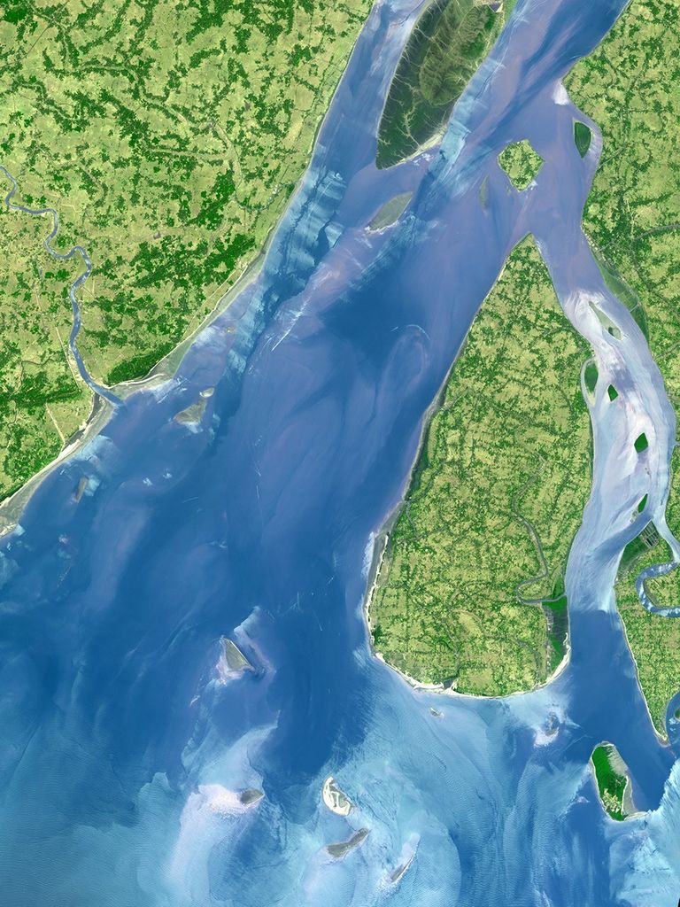 Hugli River, India - NASA Science