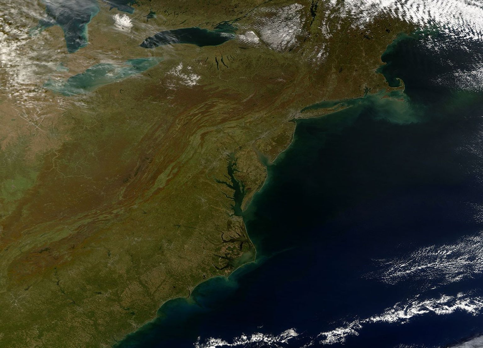 Fall Colors in the Mid-Atlantic - NASA Science