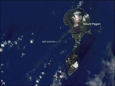 Pagan Island, Northern Mariana Islands - NASA Science