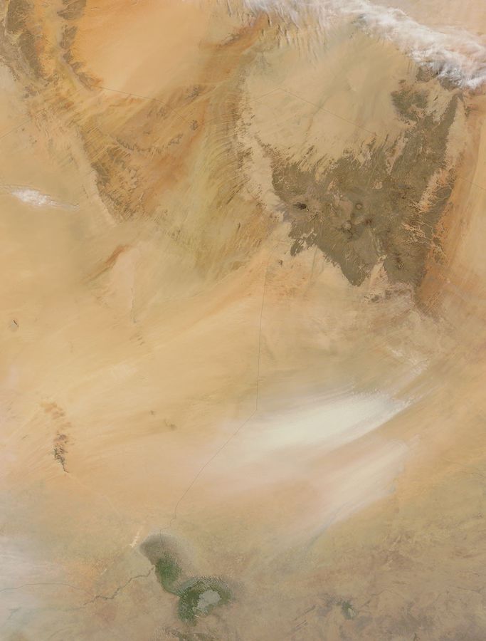 Bodele Depression Dust Storm - NASA Science