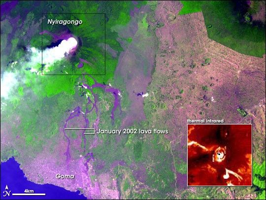 nyiragongo eruption 2002 case study
